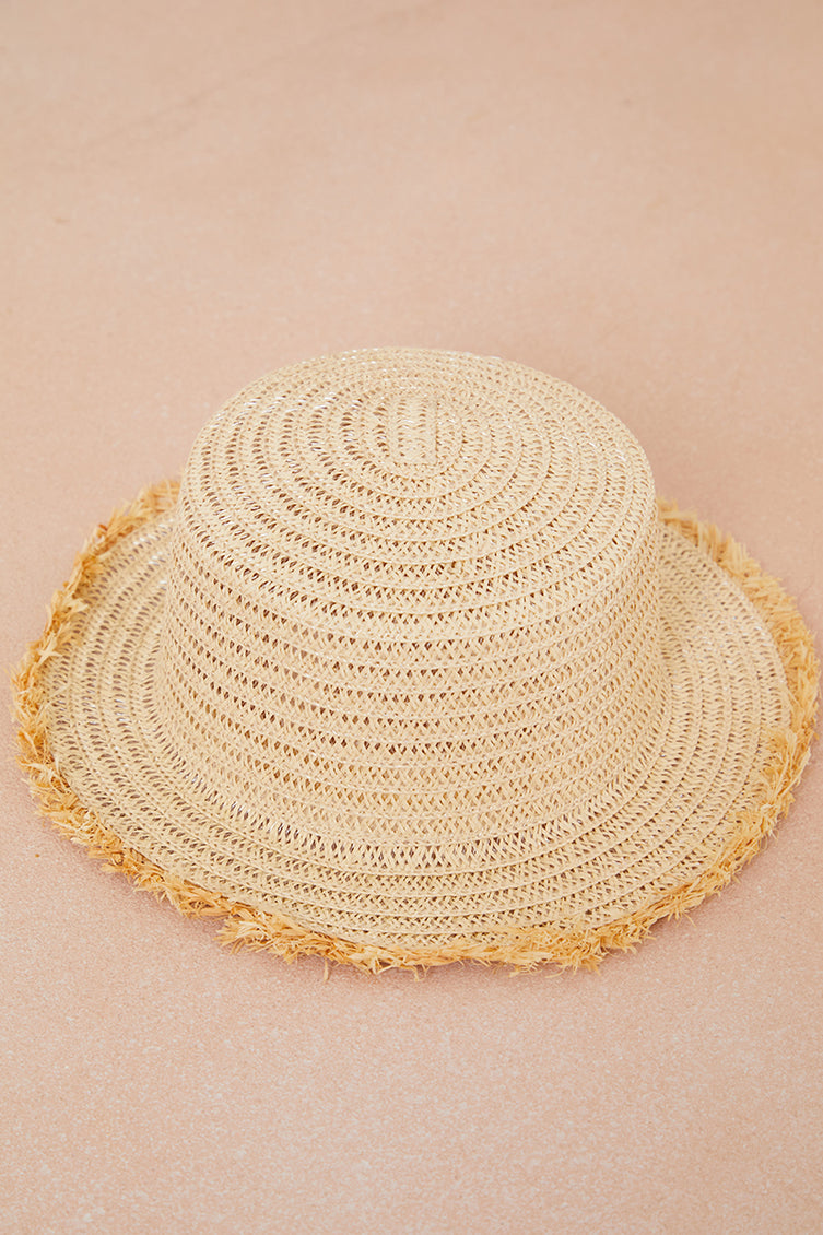 Contrast Trim Summer Hat – InTheStyle