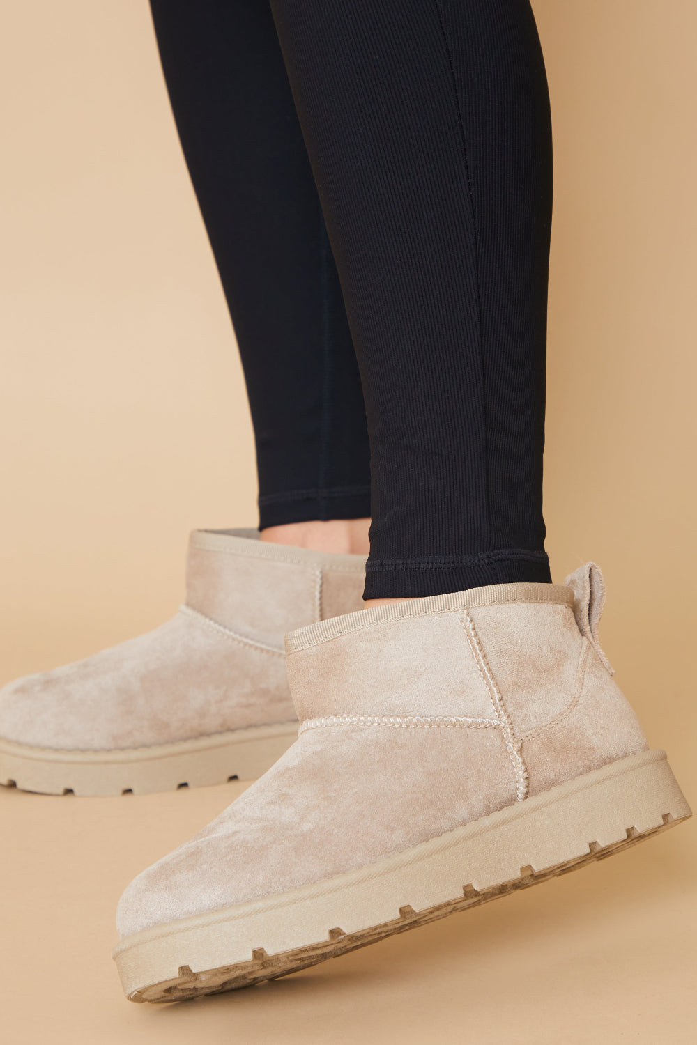 Ultra Mini Faux Suede Boot – InTheStyle