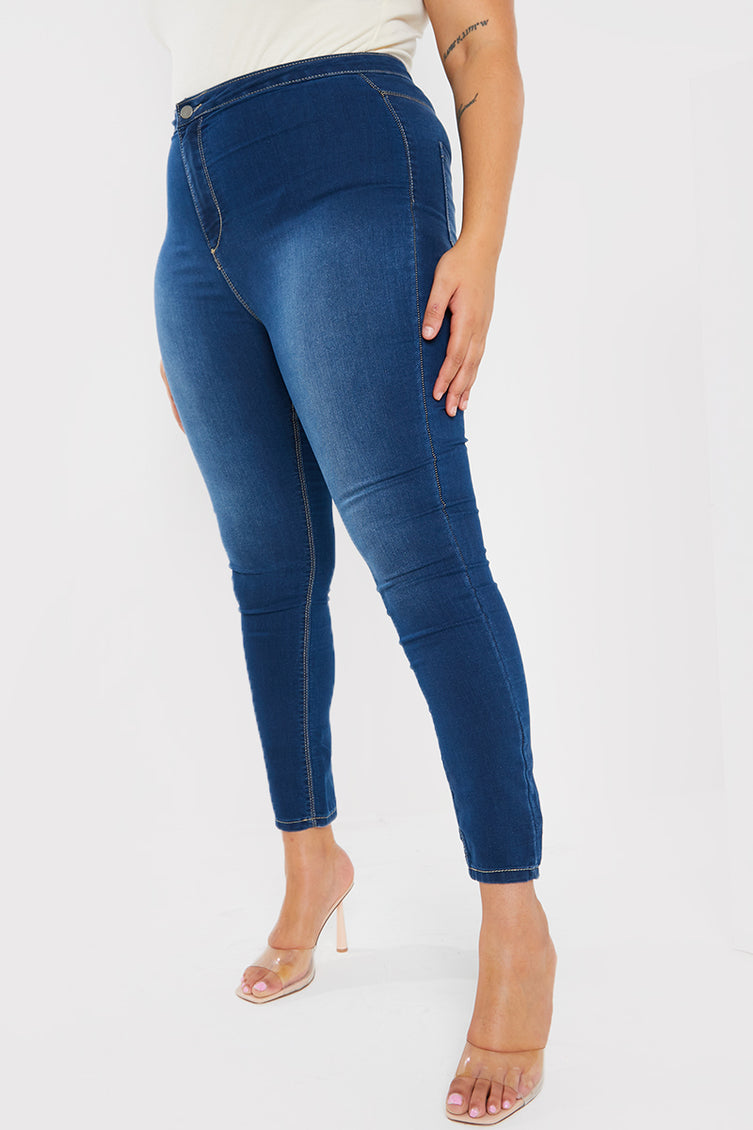 Clean High Waisted Stretch Jegging Jeans – InTheStyle
