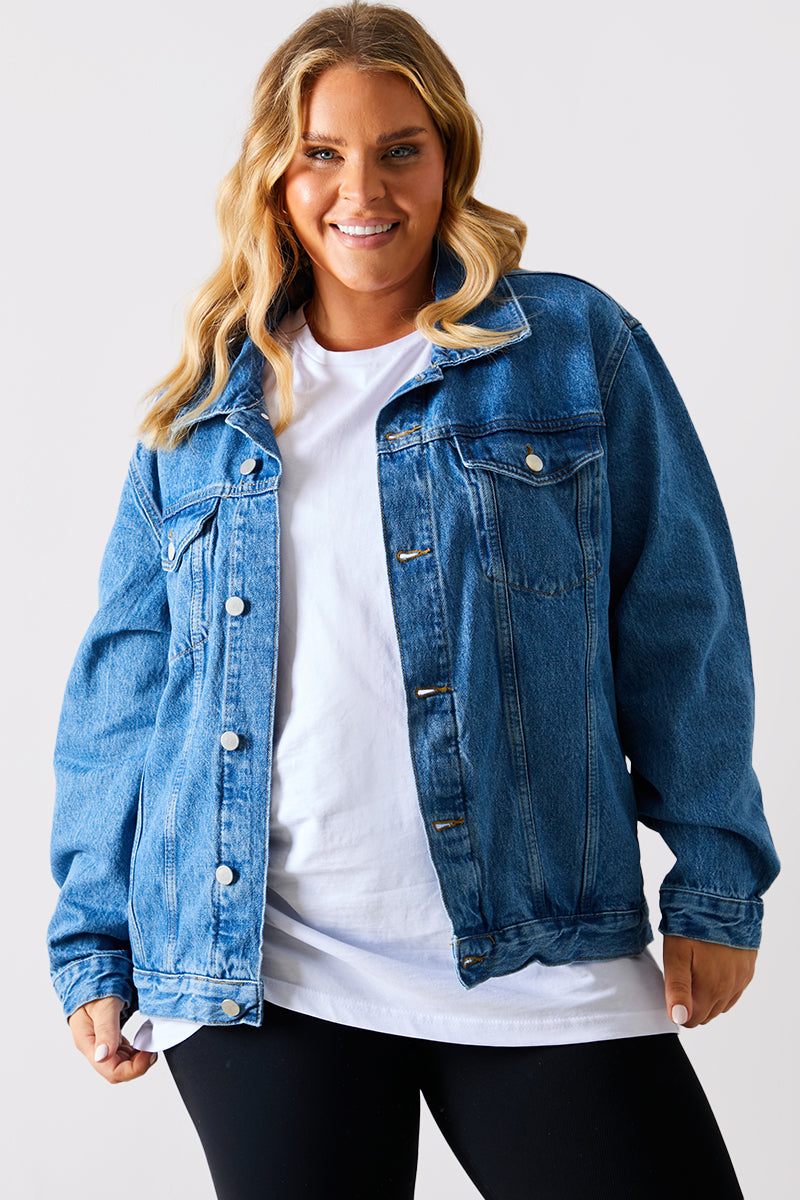 Blue Denim Jacket – InTheStyle